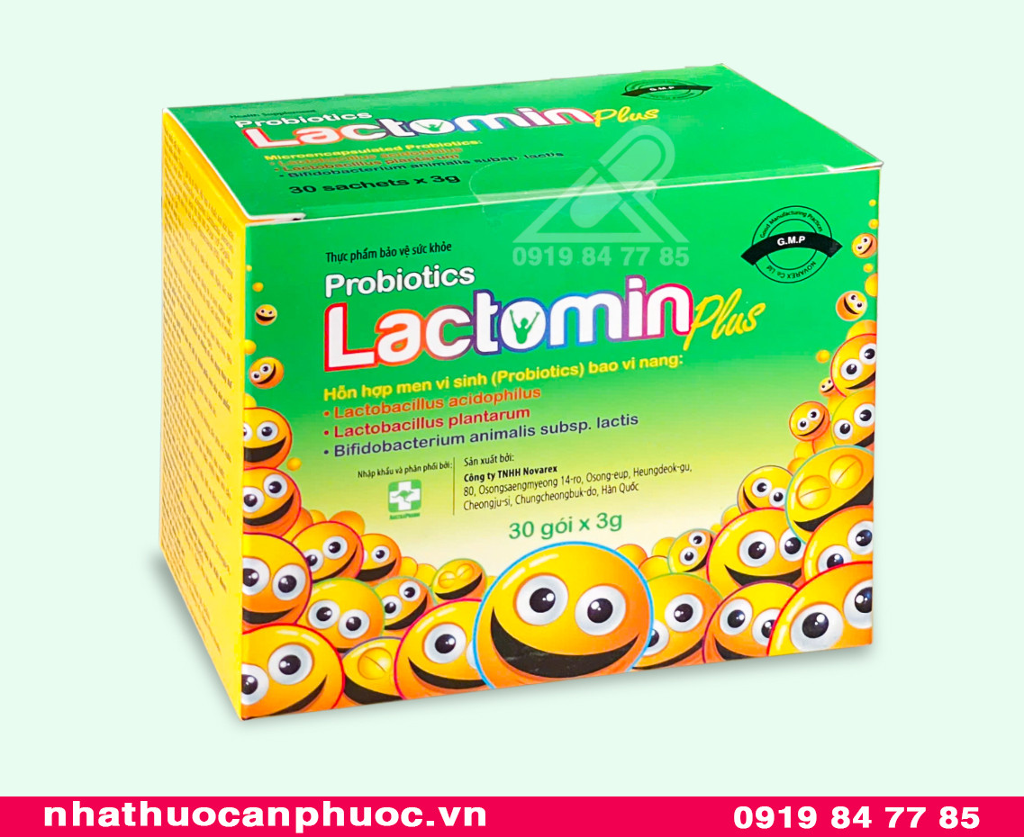 Hỗn Hợp Men Vi Sinh Lactomin Plus® | Hộp 30 Gói