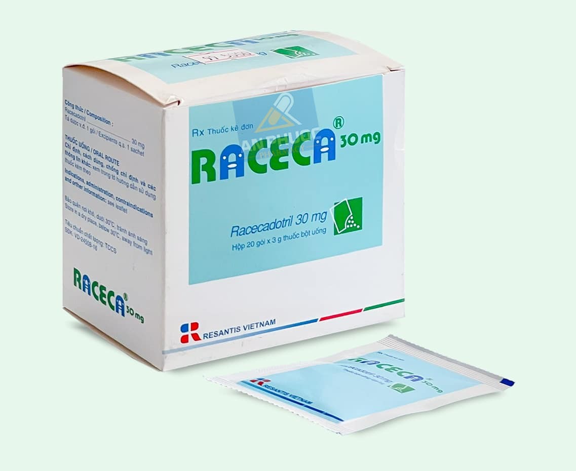 Thuốc Raceca® 30mg | Hộp 20 gói