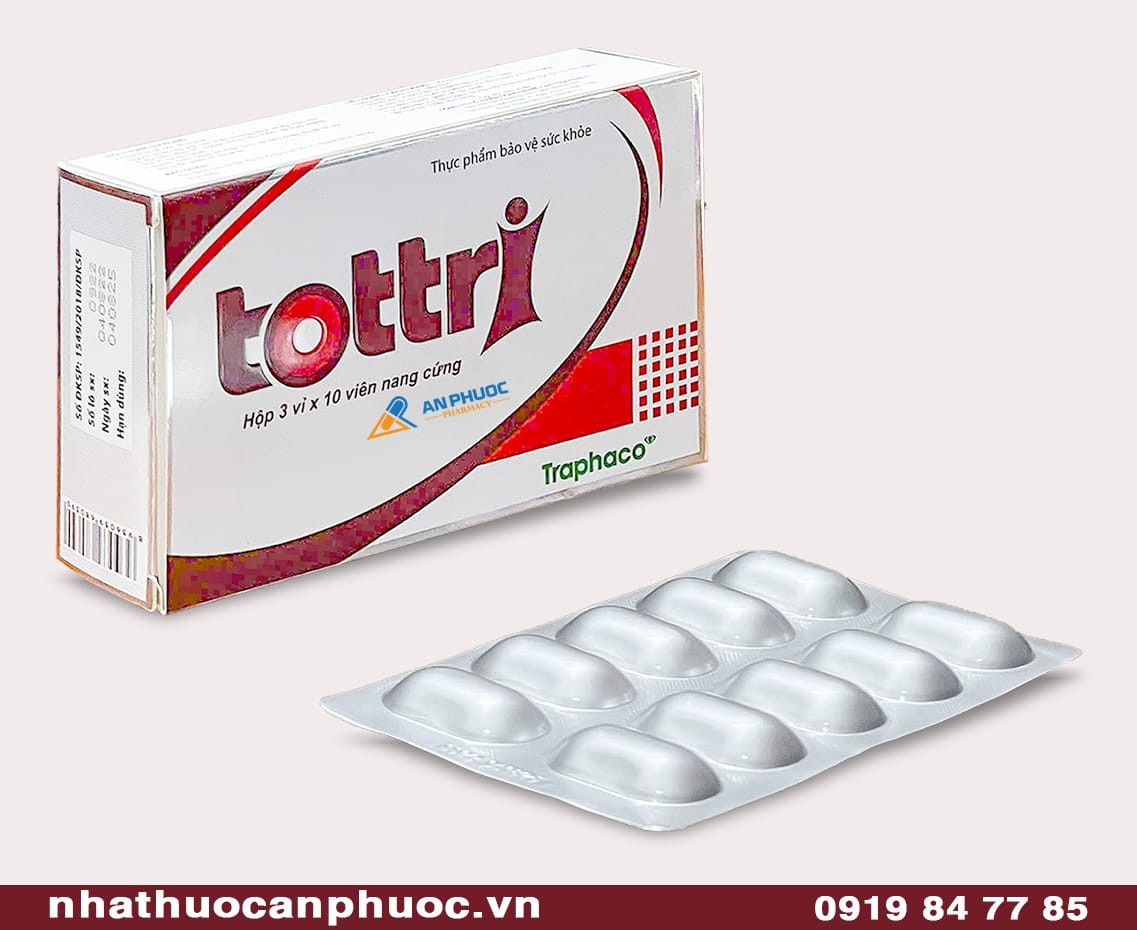 Viên Uống Tottri® | Hộp 30 viên